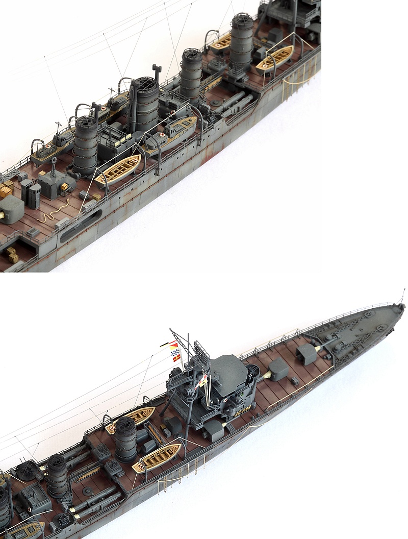 IJN Light Cruiser Sendai 川内 (built from FS710016) - FiveStarModel_五星模型 ...